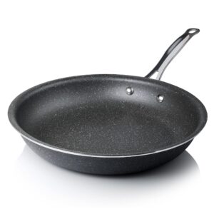 granitestone 11" non-stick frying pan with mineral/diamond coating for long lasting nonstick skillet for cooking with stay cool handles, oven/dishwasher safe, non-toxic