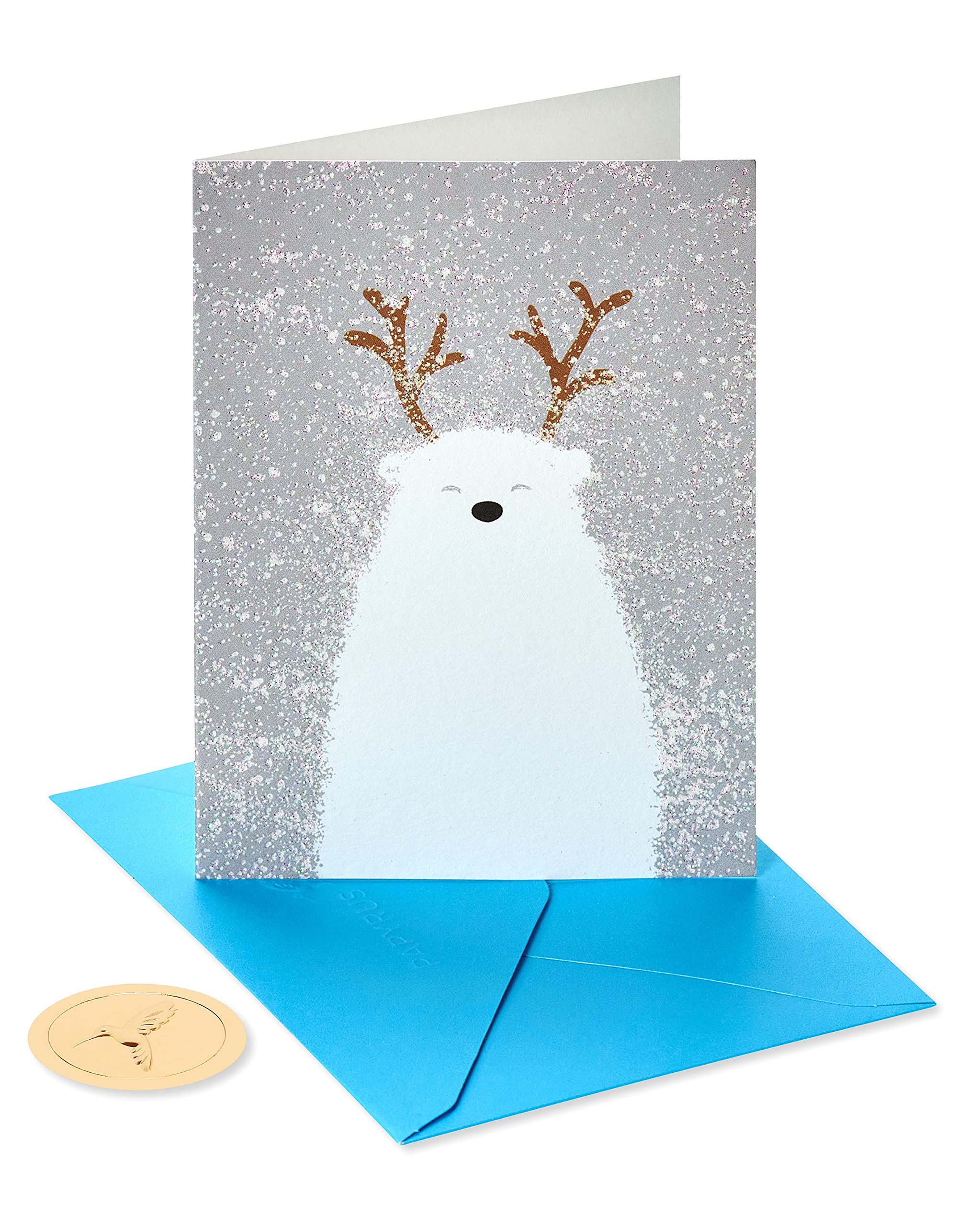 Papyrus Boxed Christmas Cards with Envelopes, Holiday Cheer, Polar Bear (20-Count)