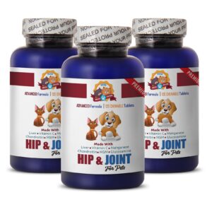 pet Joint Supplement for Dogs - Support Hip and Joints for Pets - Dog and CAT Treats - Premium Formula - Dog glucosamine Chews Small Breed - 360 Treats (3 Bottle)