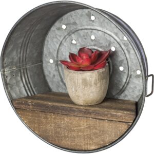 Primitives by Kathy Round Pan Decorative Shelf