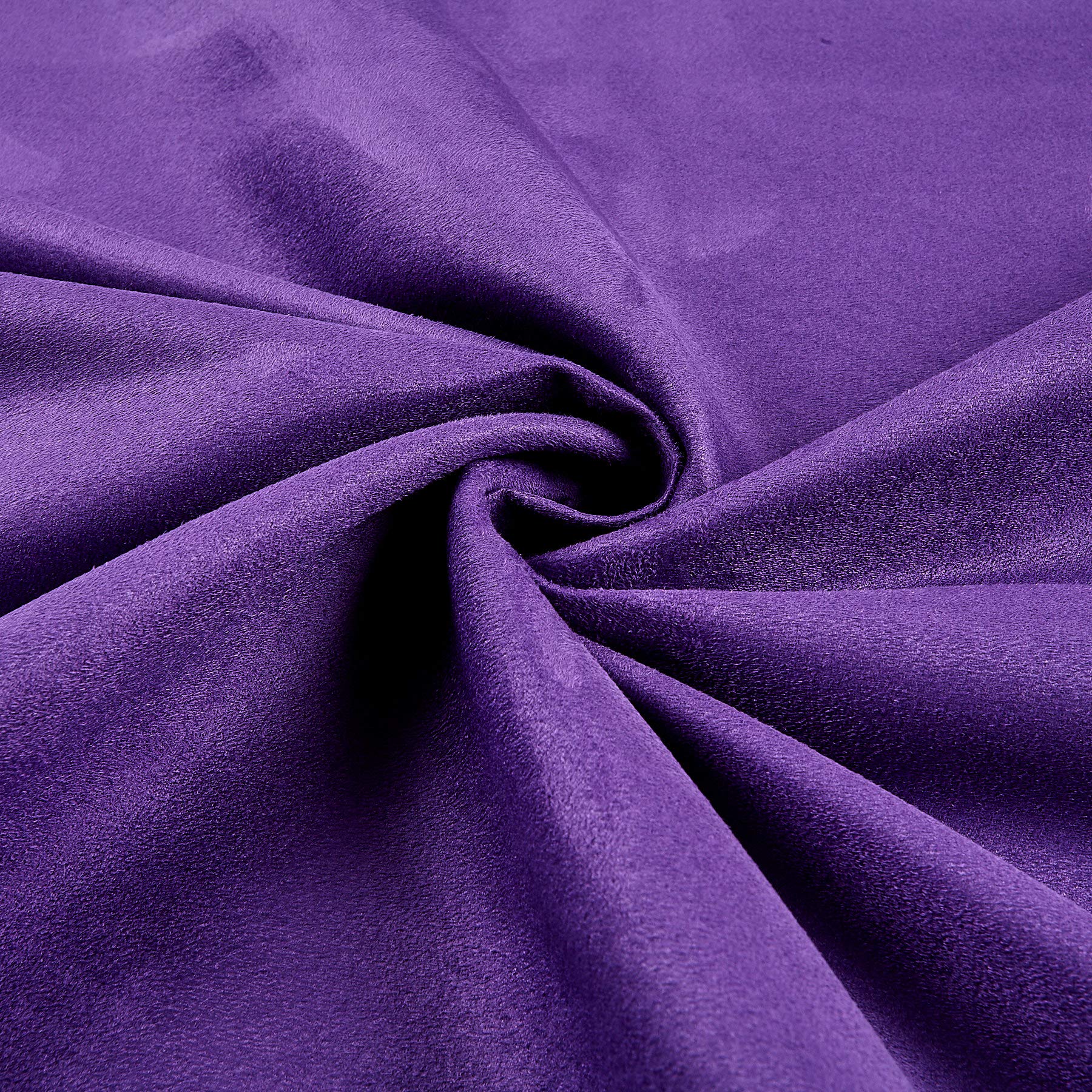 J. Allen Fabrics Grand Slam Suede, Purple Yard