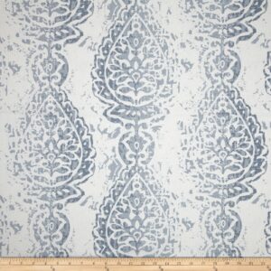 premier prints manchester cashmere blue, fabric by the yard