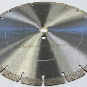 ALSKAR DIAMOND USA ADLSS 12 inch Dry or Wet Cutting General Purpose Segmented High Speed Diamond Saw Blades for Concrete Stone Brick Masonry with Arbor 1"-20mm (12")