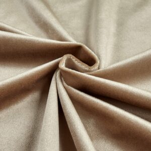 Plush Darling Velvet Beige, Fabric by the Yard