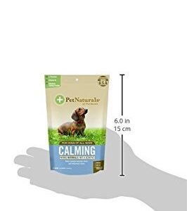 (3 Pack) Calming for Dogs, Natural Behavior Support Formula, 30 Bite Sized Chews