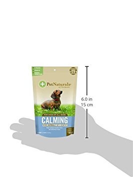 (3 Pack) Calming for Dogs, Natural Behavior Support Formula, 30 Bite Sized Chews