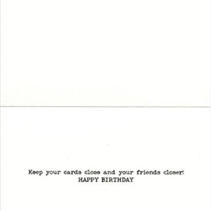 Women's Poker Night Avanti America Collection Funny Birthday Card for Her