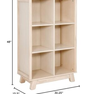 Babyletto Hudson Cubby Bookcase in Washed Natural