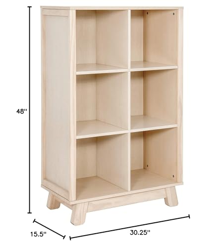 Babyletto Hudson Cubby Bookcase in Washed Natural