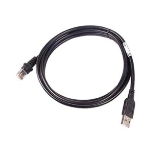 ms7120 usb cable for honeywell metrologic ms7120 ms9540 ms5145 barcode scanner compatible 10 ft