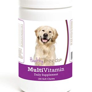 Healthy Breeds Golden Retriever Multivitamin Soft Chew for Dogs 180 Count