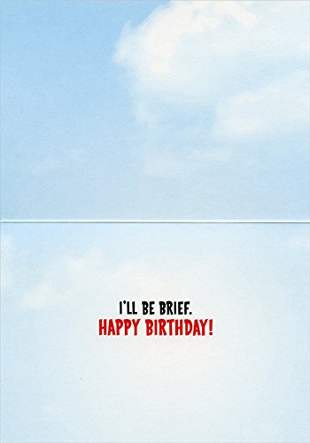 Owl Superhero with Cape Avanti Humorous/Funny Birthday Card