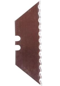 steel grip steel serrated utility blade 5 pc.