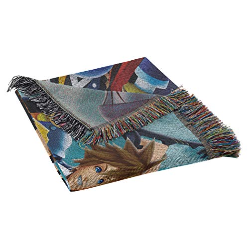 Northwest Kingdom Hearts, Ready for the Road, 48" x 60" Throw, Woven Tapestry Blanket