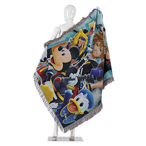 Northwest Kingdom Hearts, Ready for the Road, 48" x 60" Throw, Woven Tapestry Blanket