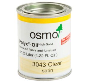 osmo polyx-oil - 3043 clear satin - .125 liter