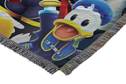 Northwest Kingdom Hearts, Ready for the Road, 48" x 60" Throw, Woven Tapestry Blanket