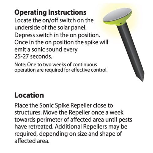 GONZO 5014 Gopher Repeller