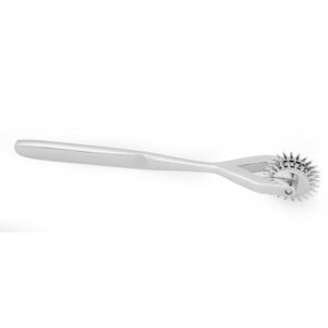 wartenberg neuro pinwheel stainless steel diagnostic instrument pin wheel 3 head - strong pinwheel, silver