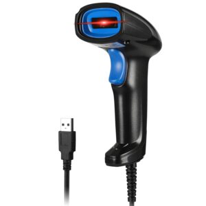 esup barcode scanner usb barcode scanner wired handheld laser barcode reader (usb barcode scanner)