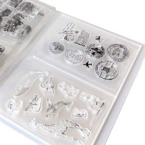 arriettycraft clear stamps storage cutting dies storage paper craft keeper cards storage photo storage storage keeper cards folder storage for diy scrapbooking arts crafts collecting album