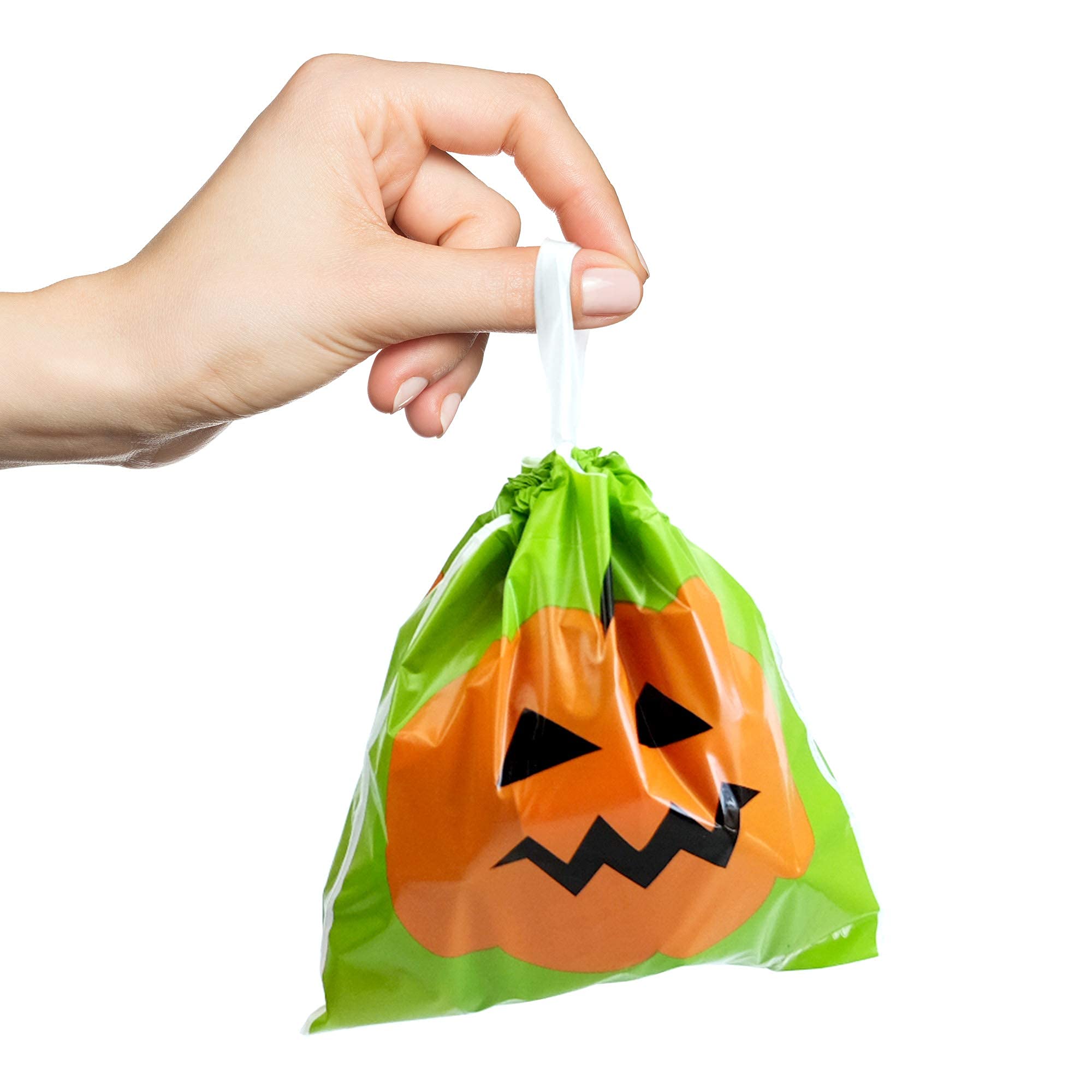 iFUNow 72 Pack Halloween Bags Bulk for Halloween Goodie Bags, Halloween Candy Bags, Halloween Treat Bags, Halloween Trick or Treat Bags, Halloween Party Favors Bags, Halloween Goody Bags