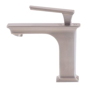 Novatto GF-368SBN EVA Single Lever Lavatory Brushed Nickel Faucet