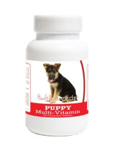 healthy breeds german shepherd puppy dog multivitamin tablet 60 count