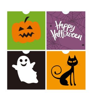 ifunow 72 pack halloween bags bulk for halloween goodie bags, halloween candy bags, halloween treat bags, halloween trick or treat bags, halloween party favors bags, halloween goody bags