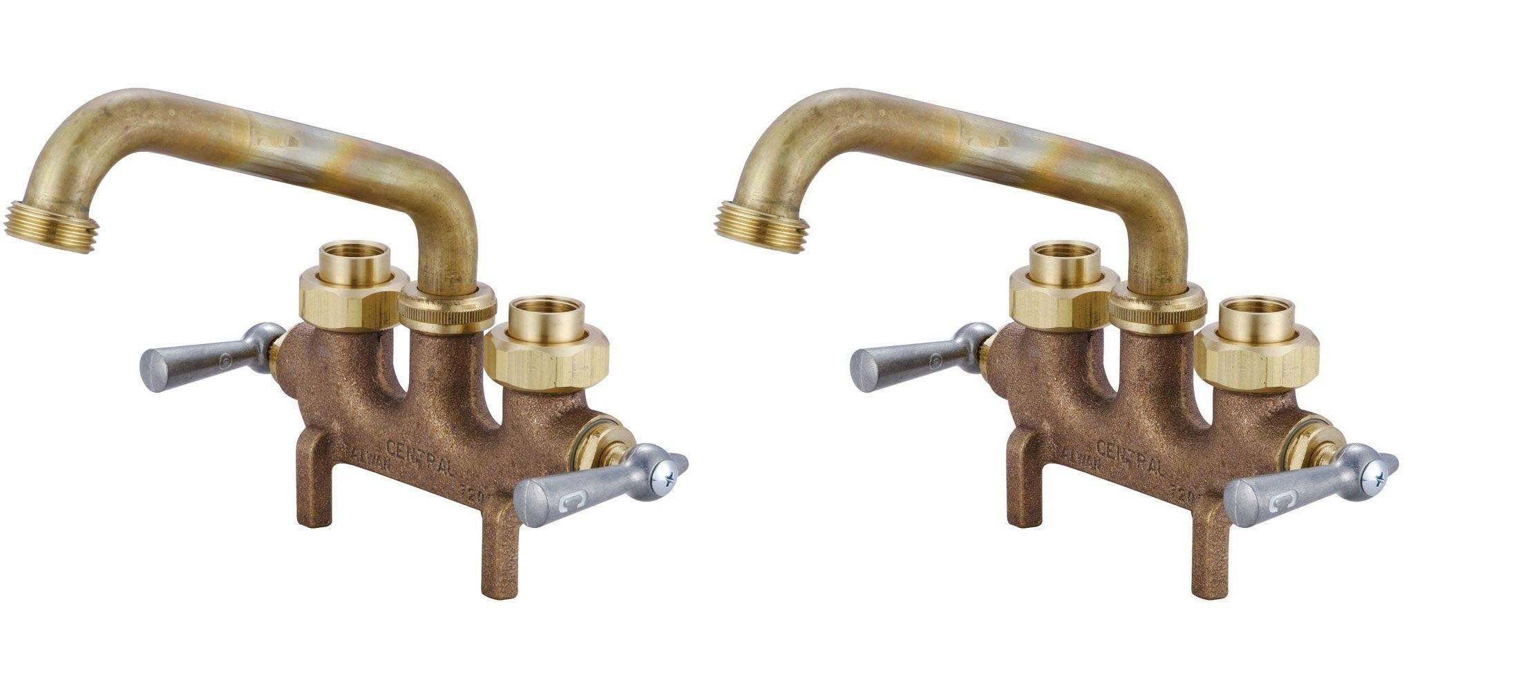 Central Brass 0465 2-Handle Laundry Faucet (Pack of 2)