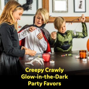 Glow Critters and Halloween Trick or Treat - Glow Sticks Party Favors - Glow in The Dark Party Supplies