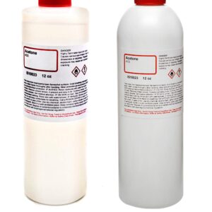 ALDON Innovating Science Anhydrous Acetone, 12oz - ACS Grade - 100% Acetone - Pure Acetone - The Curated Chemical Collection