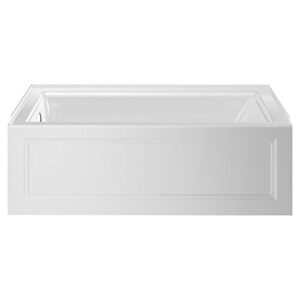 American Standard 2544202.02 Town Square S 60"x32" Bathtub-Left Drain in White