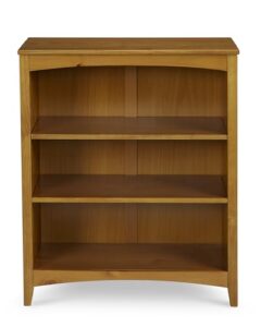 shaker style bookcase - 36"h - cherry finish