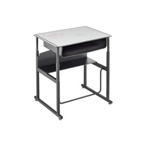 Safco Alphabetter Desk, 28" x 20", Dry Erase Classroom and Home School Desk