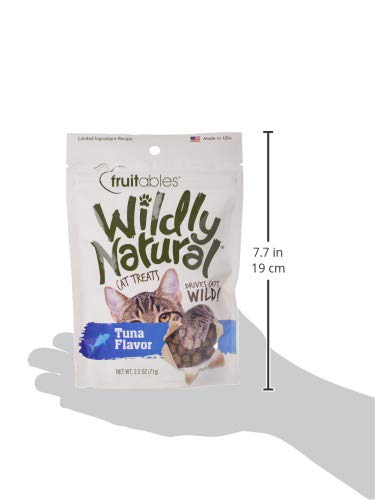 Wildly Natural Cat Treats, Tuna Flavor, 2.5 oz