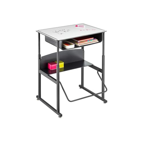 Safco Alphabetter Desk, 28" x 20", Dry Erase Classroom and Home School Desk