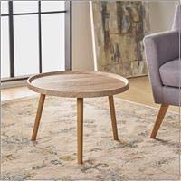 Christopher Knight Home Gary Traditional Faux Wood Side Table, Oak Finish