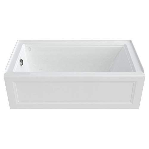 American Standard 2544202.02 Town Square S 60"x32" Bathtub-Left Drain in White