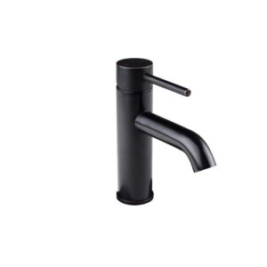 fontaine contemporary single hole 1-handle high-arc bathroom faucet in oil rubbed bronze