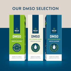 DMSO 99.9% Pharmaceutical Grade with 99.9% Purity & Low Odor - 3.38oz (Dimethyl Sulfoxide) Glass Bottle with Dropper