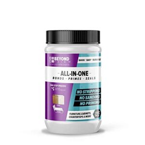 Beyond Paint All-in-One Refinishing Paint, No Sanding, Matte Finish for Cabinets, Countertops, Furniture and Doors, 1 Quart, Navy