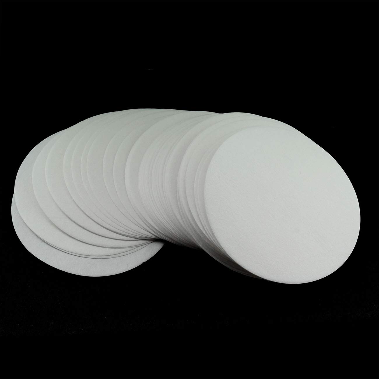 PZRT 1-Pack 12.5cm Qualitative Filter Paper Fast Speed Round Laboratory Filter Paper Chemical Analysis Industrial Oil Testing Funnel Filter Paper