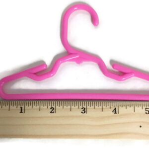 12 Pink Hangers(1 Dozen) for 14 Inch Doll Clothes