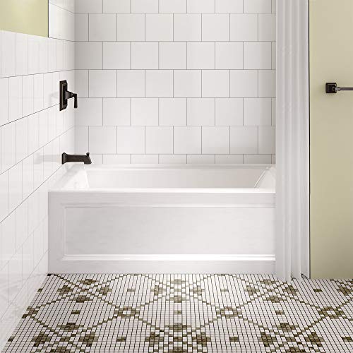 American Standard 2544202.02 Town Square S 60"x32" Bathtub-Left Drain in White