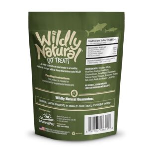 wildly natural cat treats, tuna flavor, 2.5 oz