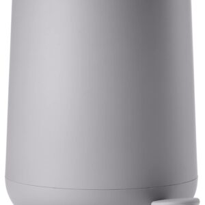 Zone Denmark Modern Elegance Nova Bathroom Bin, Cosmetic Bin, and Waste Bin - Sleek Design for Stylish Bathrooms and Efficient Waste Management (Gull Gray)