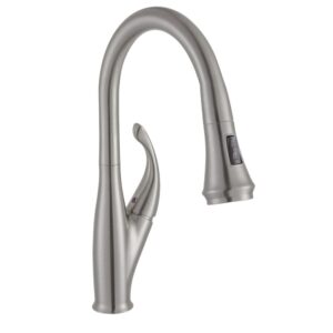 infurniture f-k548on1-bn kitchen faucet, brush nickel