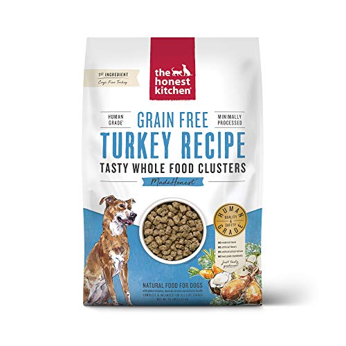 The Honest Kitchen Whole Food Clusters Grain Free Turkey Dry Dog Food, 20 lb Bag