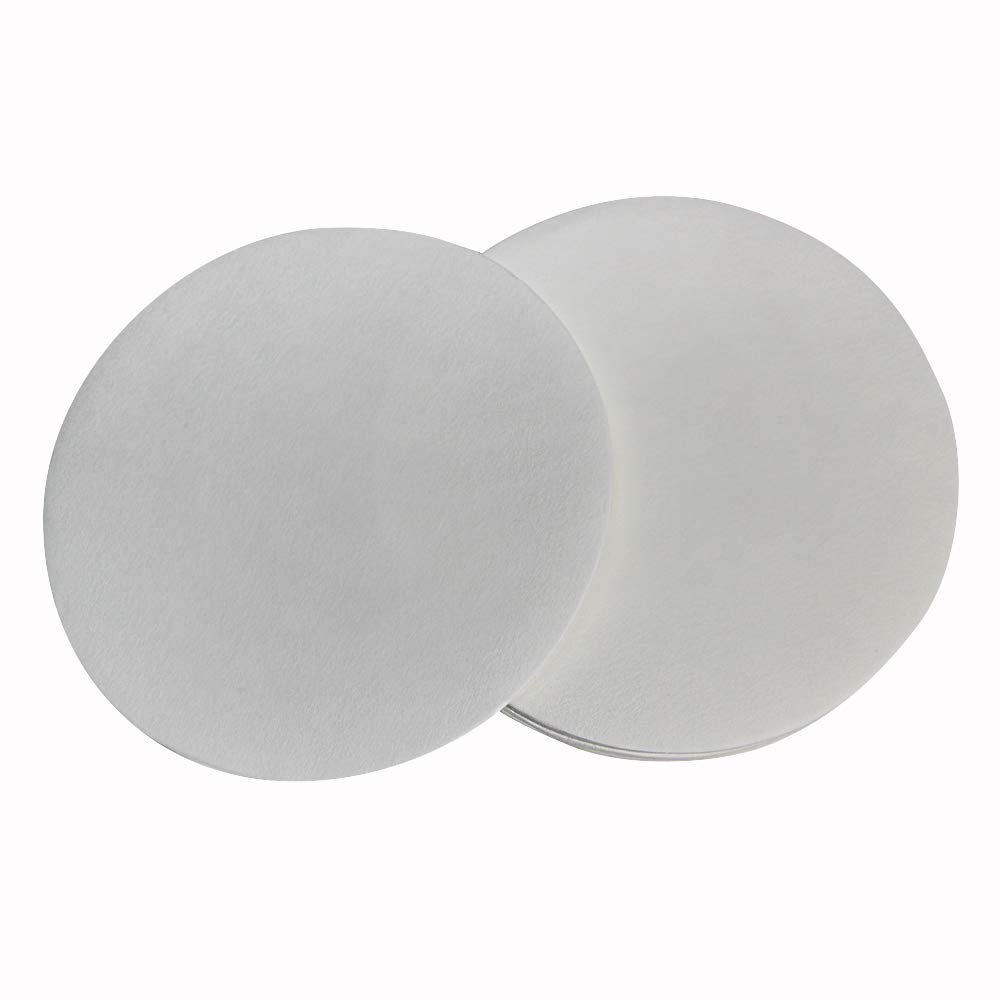 PZRT 1-Pack 12.5cm Qualitative Filter Paper Fast Speed Round Laboratory Filter Paper Chemical Analysis Industrial Oil Testing Funnel Filter Paper